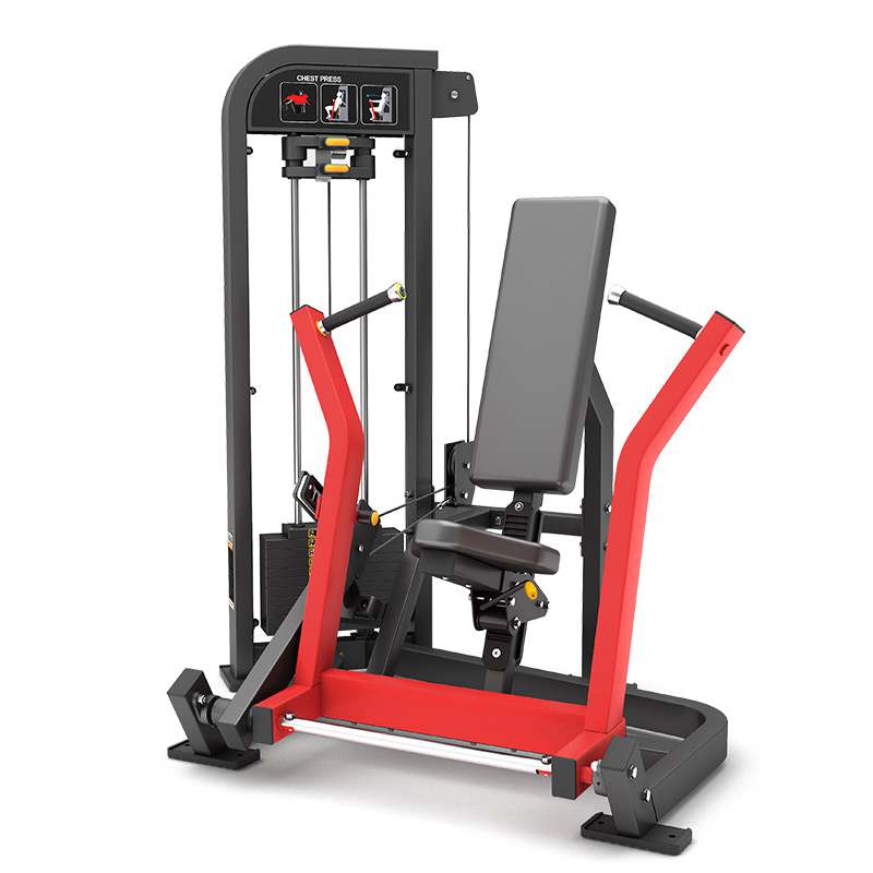 HLD-HC01 Commercial Pin Loaded Seated Chest Press Machine Gym Equipment ...